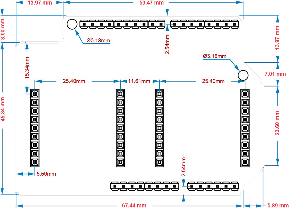 ARDUINO UNO EASY SHIELD | ATCKEY Electronics Co., Ltd