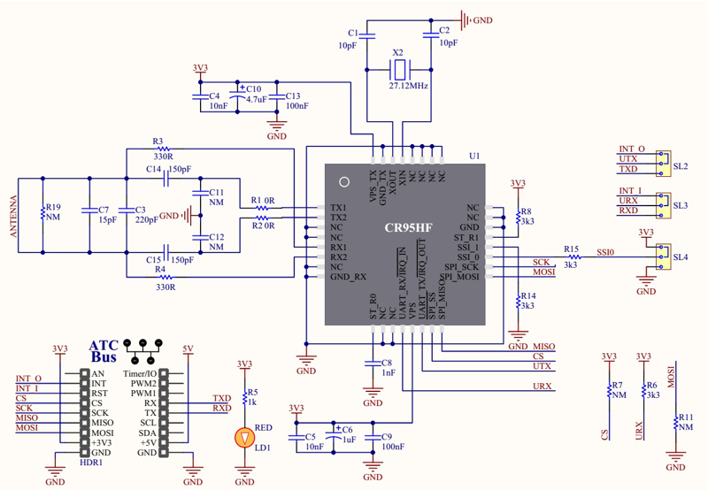 RFID CR95HF Easy | ATCKEY Electronics Co., Ltd